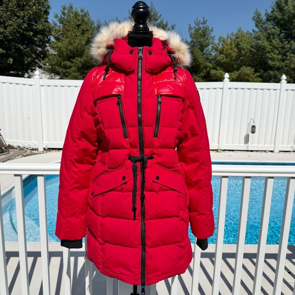 Pajar | Jackets & Coats | Pajar New Alia Mixed Media Down Quilted Parka ...